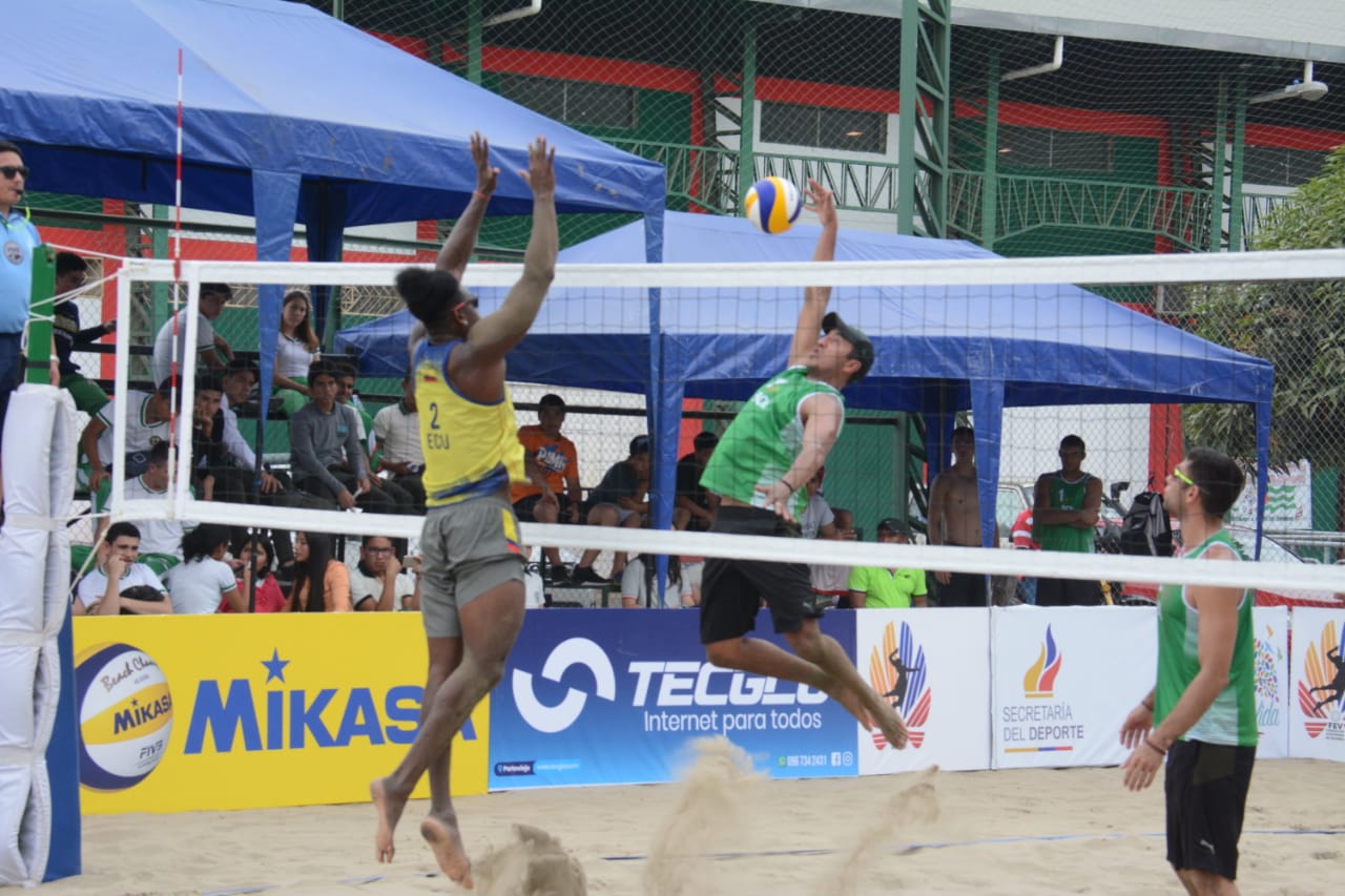 Ecuador impecable en el inicio del Continental Cup de Voleibol Playa ...